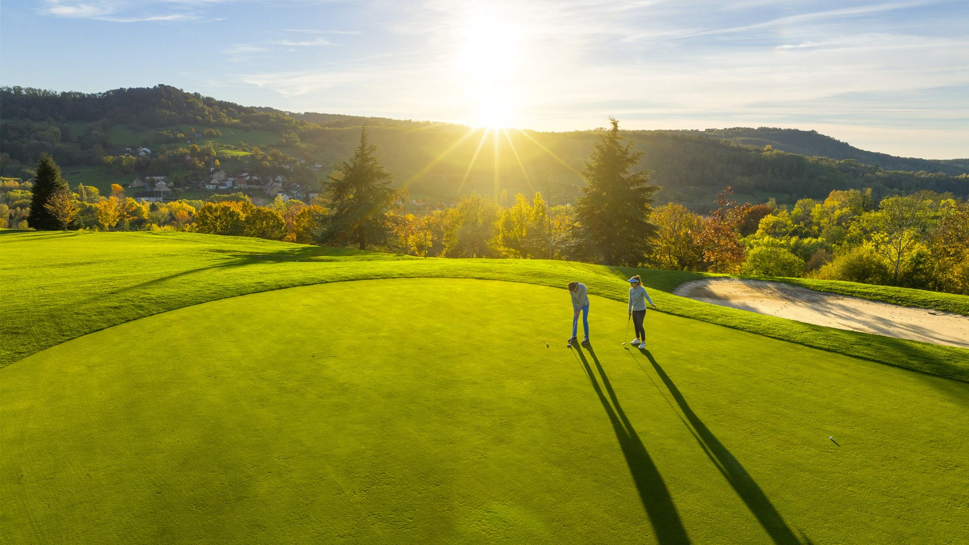 Domaine du Val de Sorne - Parcours 18 trous Automne